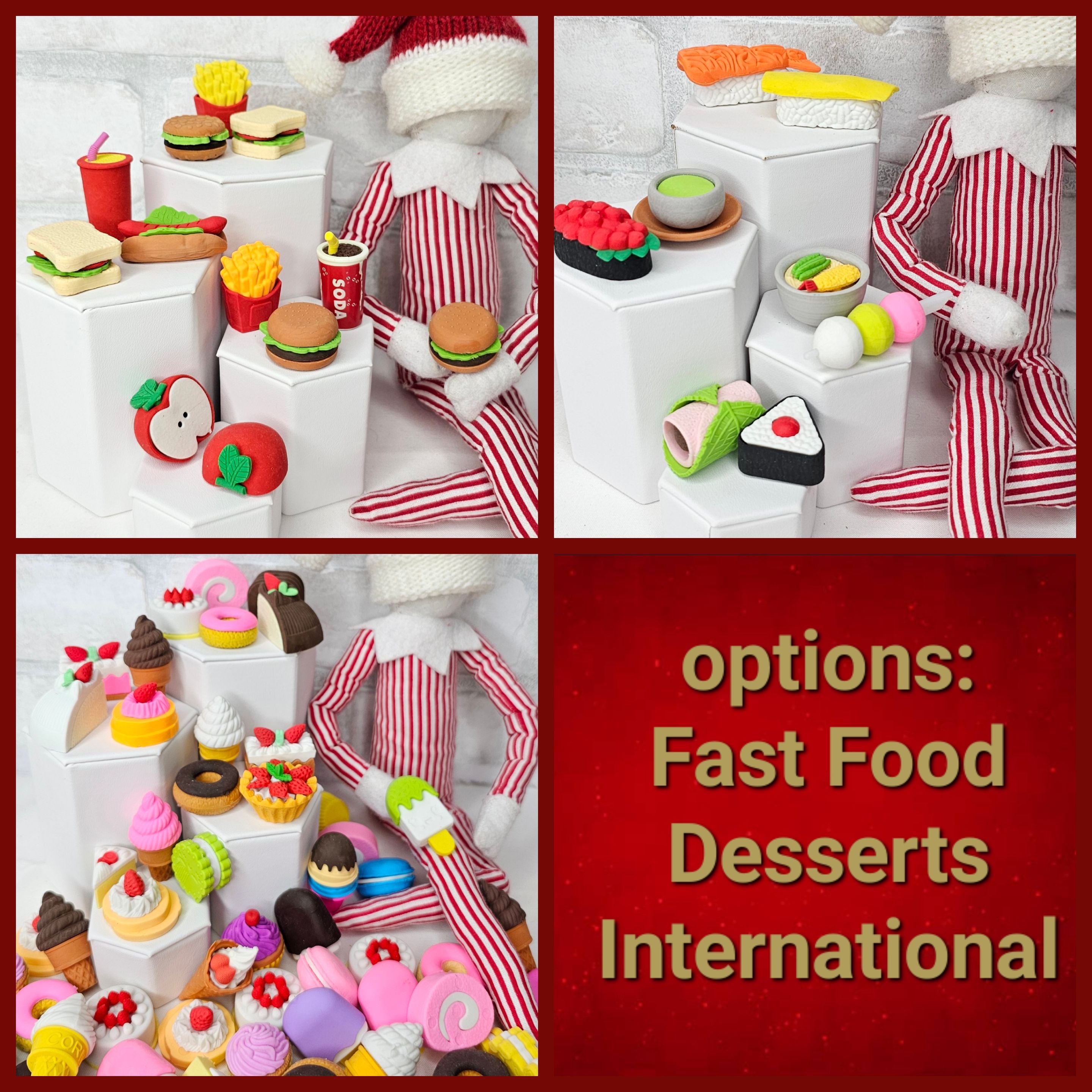 Food: Elf-size - 4pc sets – Happy Brooke