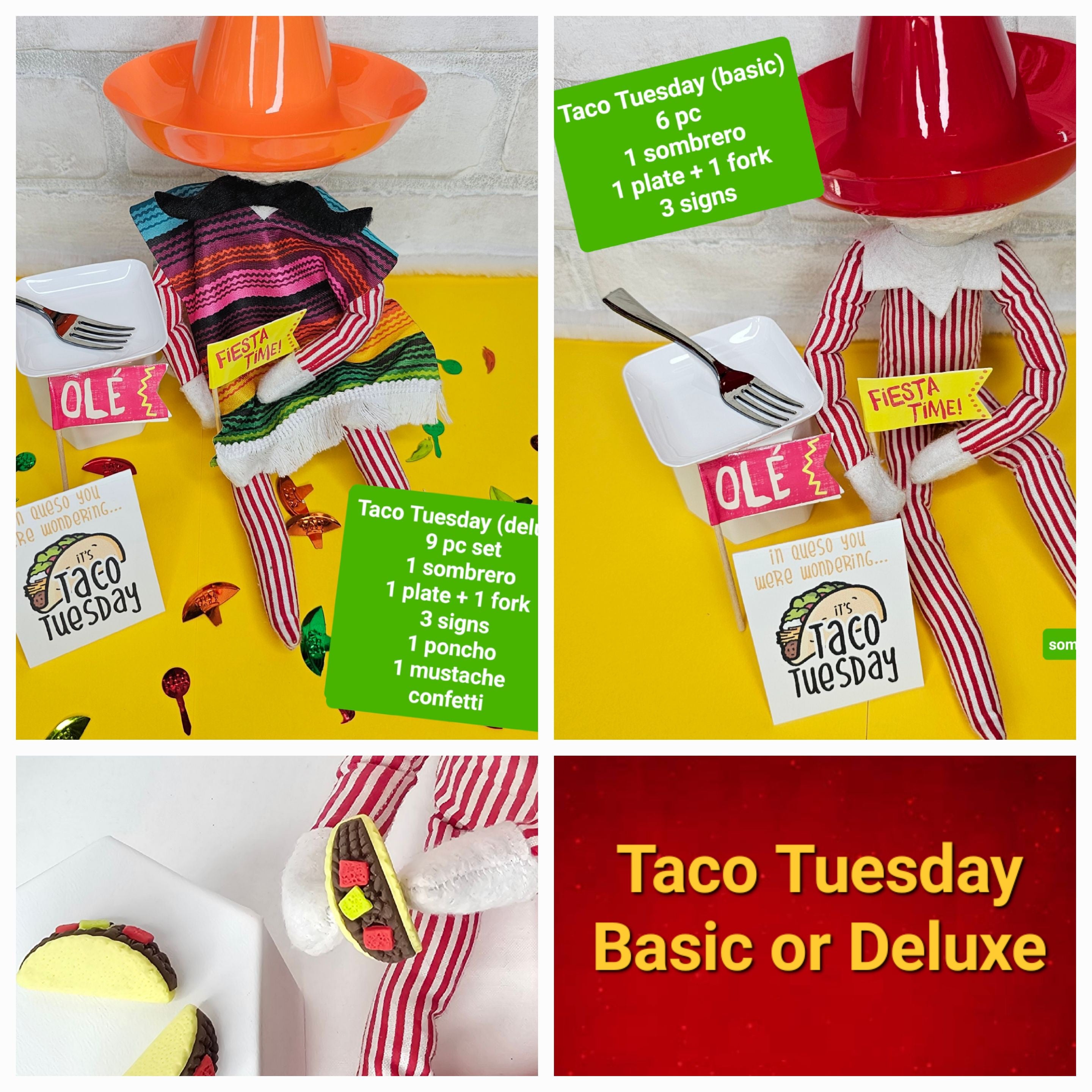 Taco Tuesday Elf Set – Happy Brooke